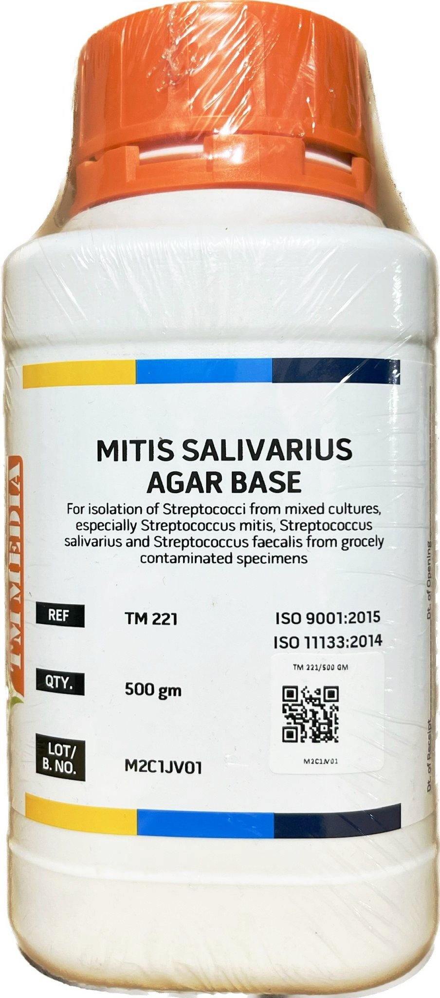 MITIS SALIVARIUS AGAR BASE